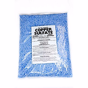 Copper Sulfate Small Crystals 10lb Bag