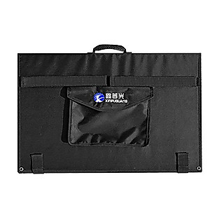 XINPUGUANG Solar Panel 150W 12V Foldable Solar Charger Portable Kit 20A Controller Portable Generator Power Station Battery USB Devices Cars RV Boat Camping (150W)