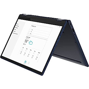 Lenovo Yoga 6 13 2-in-1 Laptop 13.3" FHD IPS Touchscreen (72% NTSC) AMD Hexa-Core Ryzen 5 5500U (Beats i7-10510U) 8GB RAM 512GB SSD Backlit Fingerprint Dolby Win10 Blue + Pen