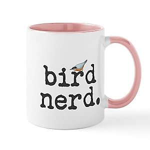 CafePress Bird Nerd. Mug Ceramic Coffee Mug, Tea Cup 11 oz