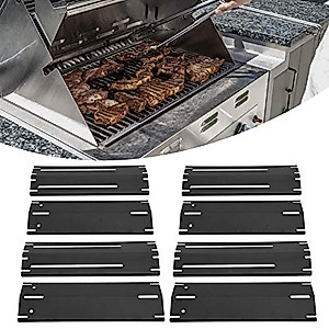 Kadimendium BBQ Gas Grill Heat Plate Shield Tent, Good Flexibility Heat Plates for Grill Burners for Gas Grill