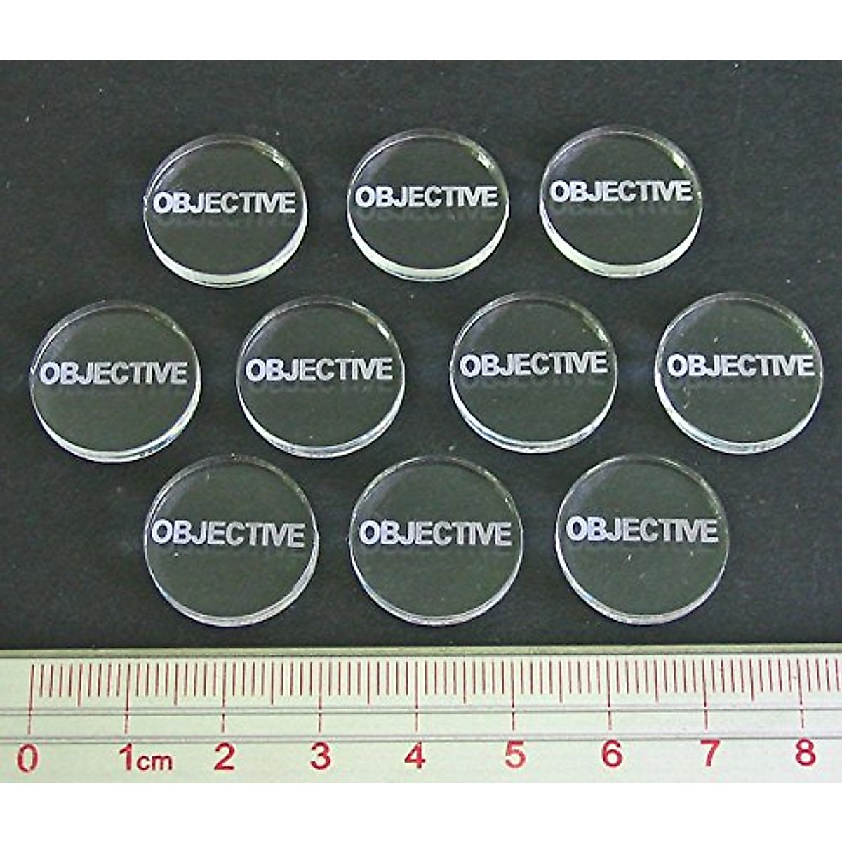 LITKO Objective Tokens, Clear (10)