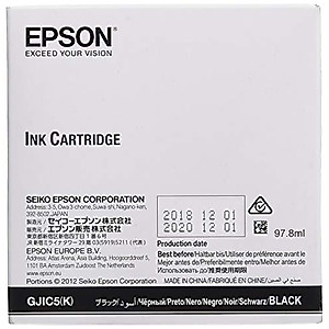 Epson GJIC5K GP-C831 Ink Cartridge, Black