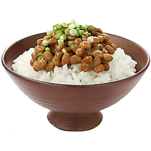 Rhapsody Natural Foods, Small BeanNatto, Made in Vermont, Fermented Probiotic Superfood, 3.5 oz (100g) - Case of 12 (42oz)