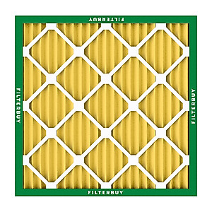 Filterbuy 20x20x4 Air Filter MERV 11 Allergen Defense (5-Pack), Pleated HVAC AC Furnace Air Filters Replacement (Actual Size: 19.50 x 19.50 x 3.63 Inches)