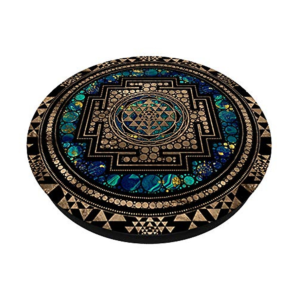 Sri Yantra - Sri Chakra PopSockets PopGrip: Swappable Grip for Phones & Tablets