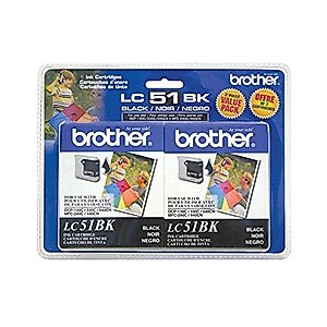 Brother MFC-685CW Black Ink Cartridge Twin Pack Standard Yield (2x 500 Yield)