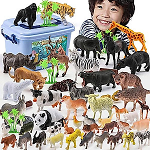 KBREE Animal Model Games Set for Children Wild Jurassic Dinosaur World
