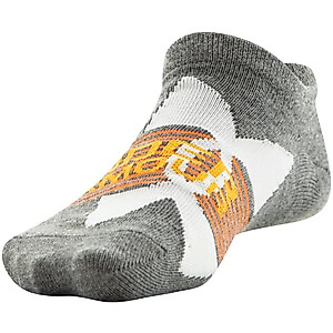 Under Armour Youth Essential Lite No Show Socks, 6-Pairs, Pitch Gray 1 Assorted, Small