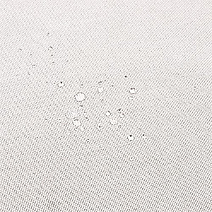 Pcinfuns Outdoor/Indoor Decorative Pillows,Water Repellent Throw Pillow,Garden Cushions for Home Patio Coach Sofa Use,Beige,20" x 12",Set of 2