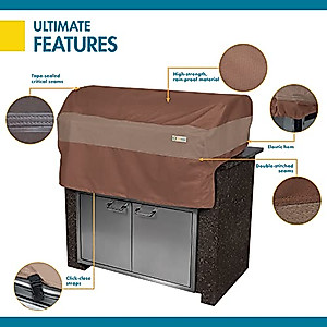 Duck Covers Ultimate Waterproof BBQ Hood Cover, 31 Inch, Grill Cover, Grill Cover for Outdoor Grill, BBQ Cover