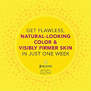 Jergens Natural Glow + Firming Daily Moisturizer Medium to Tan Skin Tones 7.5oz