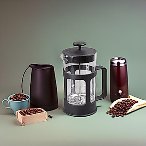 Creative Home 45007 French Press Coffee Plunger/Tea Maker, 1000ml (34 oz)