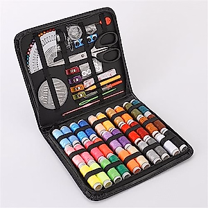 IRDFWH 30 Thread Volume Easy to Carry Home Travel Sewing Kit Sewing Repair Sewing Set Combination 112 Pieces