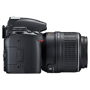 Nikon D3000 10.2MP Digital SLR Camera with 18-55mm f/3.5-5.6G AF-S DX VR Nikkor Zoom Lens (Renewed)