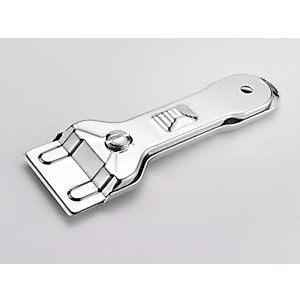 Vellichor Beach Metal Oven Scraper Tool - Clean Your Hob/Glass or Ceramic/Enamel Cooker Stove or worktop Surface | Heavy Duty Kitchen Cleaning Tool | Can Also be Used on Windows or for Paint Removal