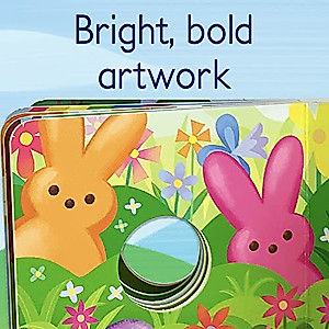 Go, Peeps, Go! Peeps Finger Puppet Board Book Easter Basket Gifts or Stuffer for Baby or Toddlers