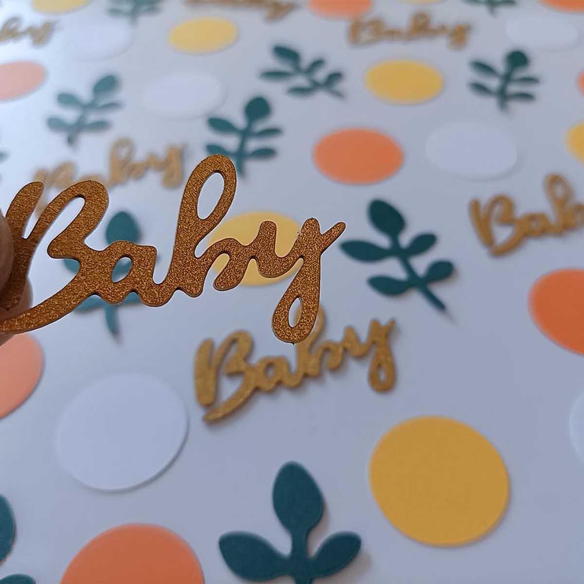 Little Cutie Baby Shower Decorations Orange Yellow Balloons Garland Arch Kit Orange Scatter Confetti Table Decorations Little Cutie Banner for Gender Reveal Little Cutie Tangerine Birthday Party Decor