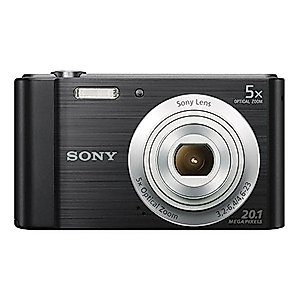 Sony Cyber-Shot DSC-W800 Digital Camera (Black)