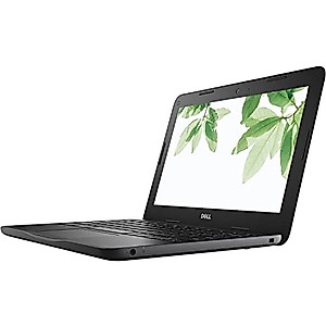 Dell 11'' HD IPS Chromebook, Intel Celeron Processor Up to 2.40GHz, 4GB Ram, 16GB SSD, Super-Fast WiFi, Chrome OS, Dale Black (Renewed)