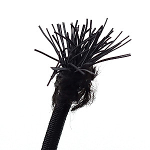 METER STAR 3/16" x20 Feet Black Elastic Cord Elastic Nylon Cords Kayak Deck Stretch String Rope & Tie Down Trailer Strap,Gravity Chair, Marine Grade (Black, 3/16" x20Feet)