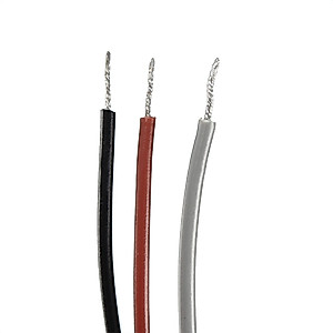 uxcell Rolling Door Contact Magnetic Reed Switch Alarm with 3 Wires for N.O./N.C. Applications MC-52