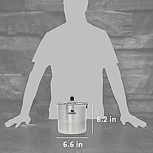 Stanley Adventure 4-Person Cookset, 11-Piece Camping Cooking Kit with 2.6 Quart Stainless Steel Pot and Utensils