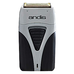 Andis Professional Cordless Profoil Lithium Plus Titanium Foil Shaver (17200) - Bundled with KEPSE Neck Duster