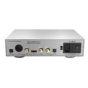 GUSTARD U18 DDC USB Digital Interface DSD512 PCM768Khz XU216 K2 Fully Isolation AS338 Hi-End Crystol IIS USB Audio Interface (Silver)