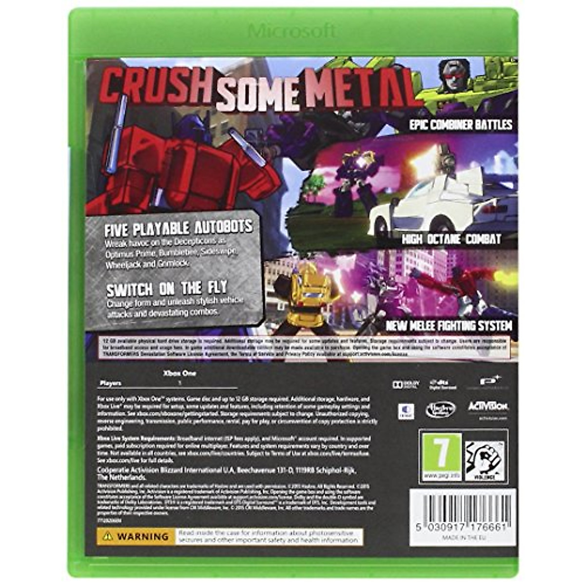 Transformers Devastation (Xbox One)