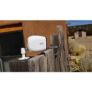 Security Wall Mount for Oculus Sensor Arlo, Arlo Pro,R Stick Up Cam Wired/Battery,SERMICLE Metal Security Camera Bracket Outdoor Indoor 360° Rotation 1/4" Screw Camera (3 Pack,Black)