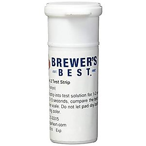 Beer Making pH Test Strips, 4.6-6.2 Range