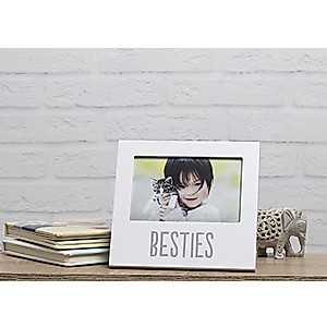 Pearhead Besties Frame, Pet Keepsake Picture Frame, Baby Girl Nursery Décor, Baby Boy Nursery Décor, 1 Count (Pack of 1)