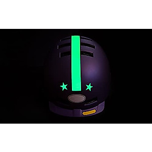 Best Glow in The Dark Tape 1 in x30 ft+10 Arrows+10 Stars -Bright, Long-Lasting Fluorescent Tape for Halloween,Outdoor, Night Decorations, Safety, Stairs, Theater