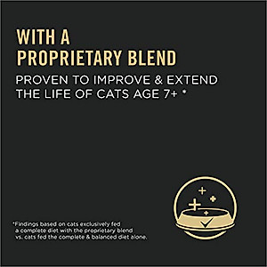 Purina Pro Plan Allergen Reducing Senior Cat Food, LIVECLEAR Adult 7+ Prime Plus Chicken and Rice Formula - 5.5 lb. Bag