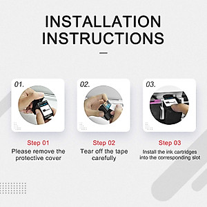 COLWOD High-Yield Remanufactured 63XL Ink Cartridge Replacement for HP 63 63 XL use with HP OfficeJet 3830 4650 5255 5258 Envy 4520 4512 DeskJet 1112 1110 3630 3632 3634 Printer (1 Black 1 Tri-Color)