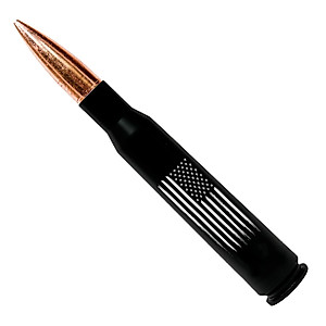 50.Cal American Flag Bottle Opener – American Flag Replica 50 BMG Opener - Patriotic Gift