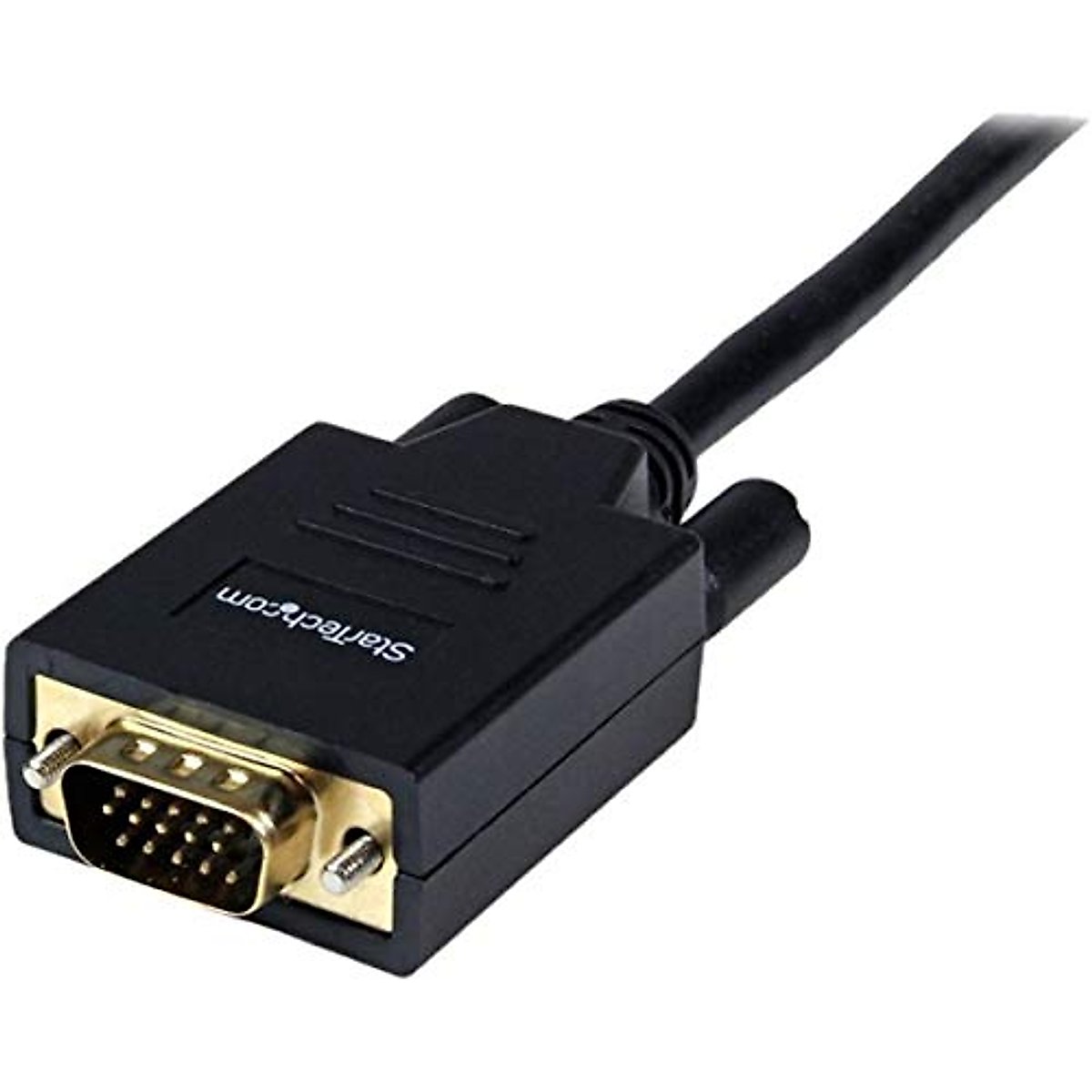 StarTech.com 6ft (1.8m) DisplayPort to VGA Cable - Active DisplayPort to VGA Adapter Cable - 1080p Video - DP to VGA Monitor Cable - DP 1.2 to VGA Converter - Latching DP Connector (DP2VGAMM6)