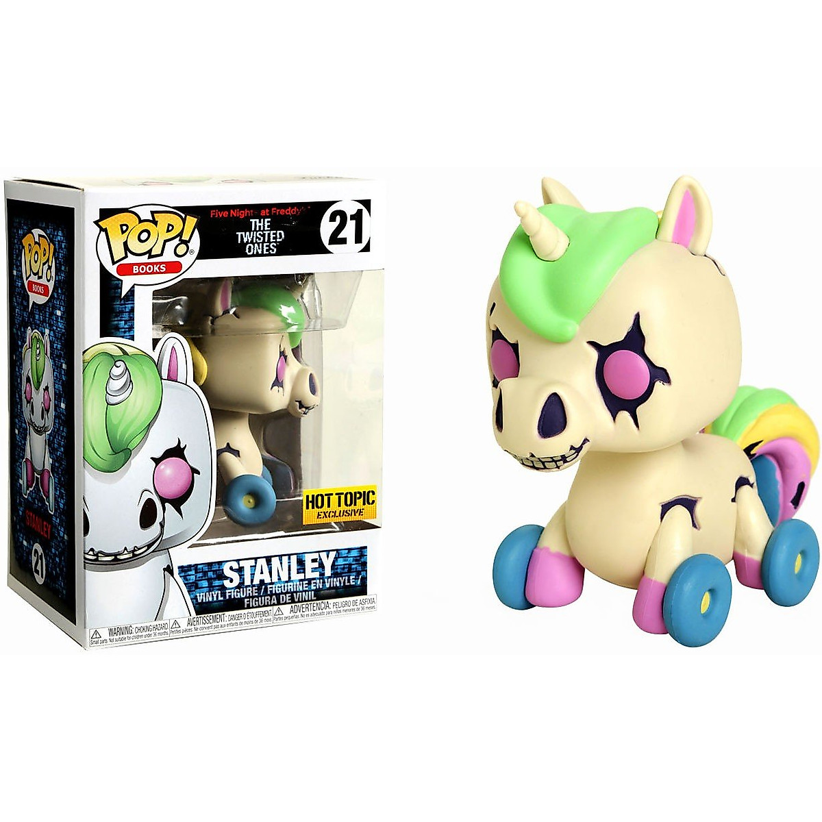 Funko Pop Five Nights at Freddy's The Twisted Ones Stanley # 21 (Hot Topic) Exclusive FNAF Vinyl Figure