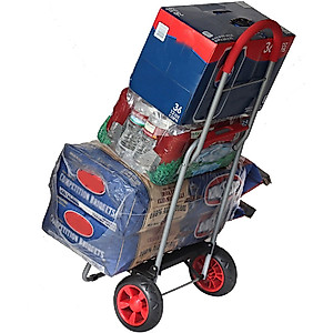 dbest products Trolley Dolly MM, Black Handtruck Cart Hardware Garden Utility