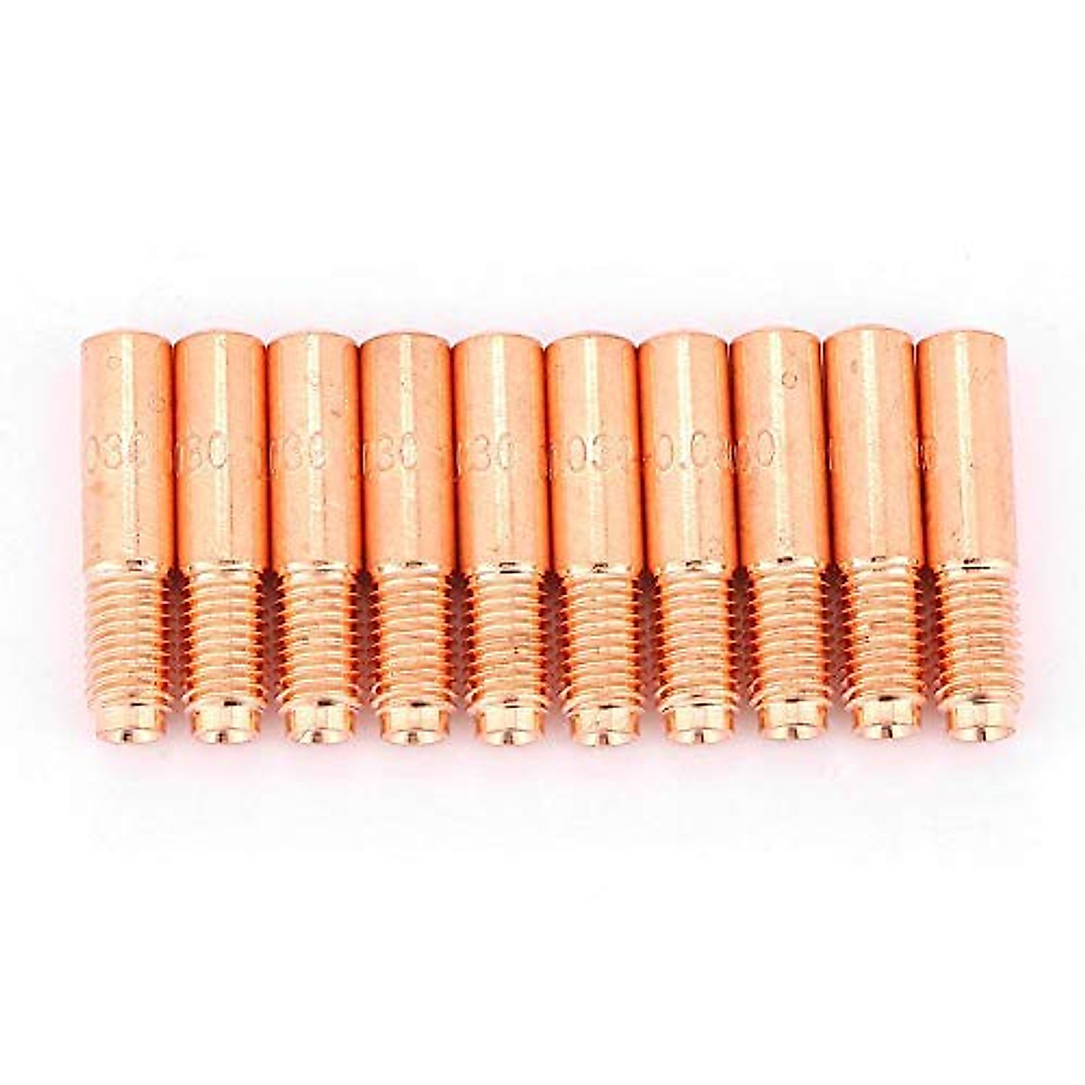 14pcs Welding Torch Accessory Welding Set Nozzle Contact Tip Mig Parts Fit Miller (2pcs 169715+2pcs 196716+10pcs 000067)