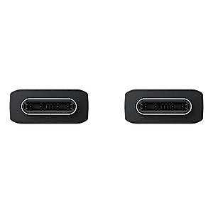 Samsung Galaxy USB-C Cable (USB-C to USB-C) - Black - US Version with Warranty, Laptop