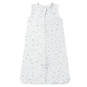 TotAha Light Baby Sleep Sack, Stretchy Sleepsack, Silky Comfort, Buttery Soft, Swaddle Transition Sleeping Bag, 2-Way Safe Zippers, Baby Wearable Blanket for 0-3-6-12-18-24 Months 0.5 TOG