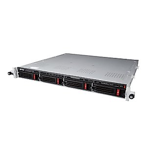 BUFFALO TeraStation 5420RN Rackmount NAS 32TB (4x8TB) with HDD NAS Hard Drives Included 10GbE / 4 Bay/RAID/iSCSI/NAS/Storage Server/NAS Server/NAS Storage/Network Storage/File Server