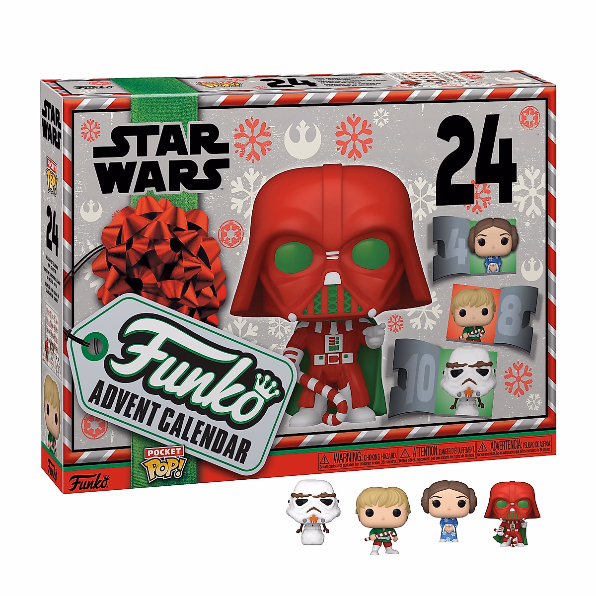 Funko Pop! Advent Calendar: Star Wars - Holiday, Multicolor, One Size