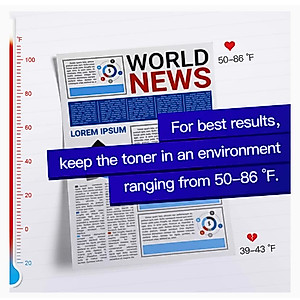 GPC Image Compatible Toner Cartridge Replacement for HP 410A CF413A Compatible with Laserjet Pro MFP M477fdw M477fdn M477fnw Pro M452dn M452nw M452dw Toner Printer Tray (1 Magenta)