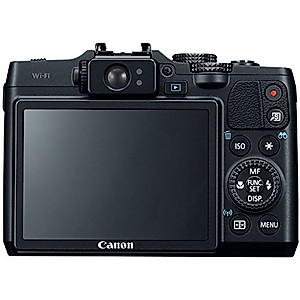 Canon PowerShot G16 12.1 MP CMOS Digital Camera with 5x Optical Zoom and 1080p Full-HD Video Wi-Fi Enabled(Renewed)