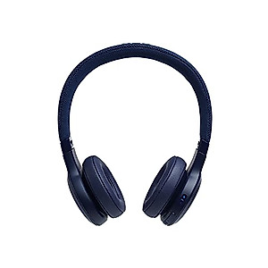 JBL Live 400BT Wireless On-Ear Bluetooth Headphones with up to 24 Hours of Battery Life - Blue (Renewed), One-Size (JBLLIVE400BTBLUAM-cr)