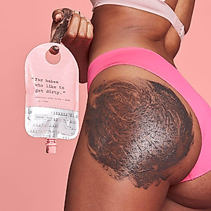 Frank Body Charcoal Scrub & Mask | Natural, Vegan, Cruelty Free Face & Body Treatment Detoxifies, Exfoliates, and Brightens with Charcoal, Tea Tree Oil, and Grapeseed Oil | 4.94 oz / 140 g