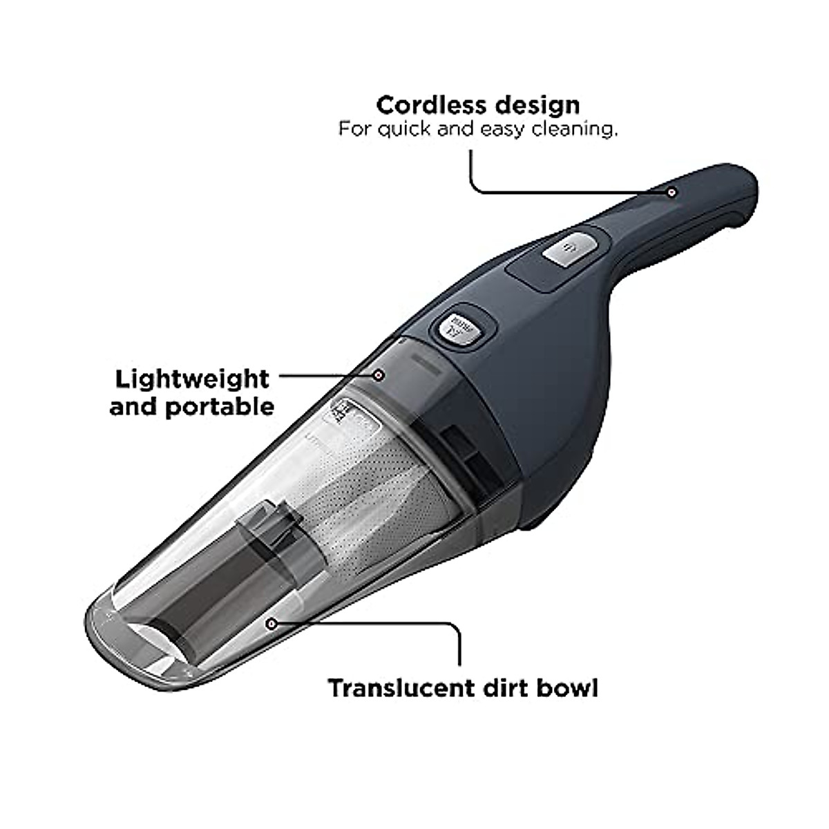 BLACK+DECKER dustbuster, Handheld Vacuum, Cordless (HNV220BCZ01FF)